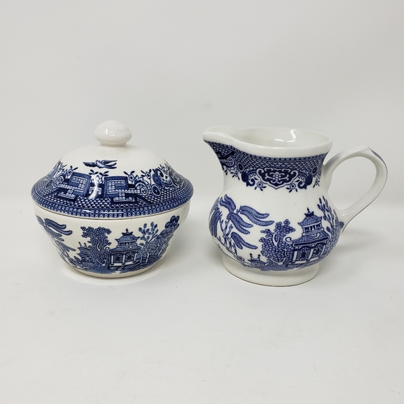 Churchill England | Kitchen | Vintage Churchill Blue Willow Porcelain ...